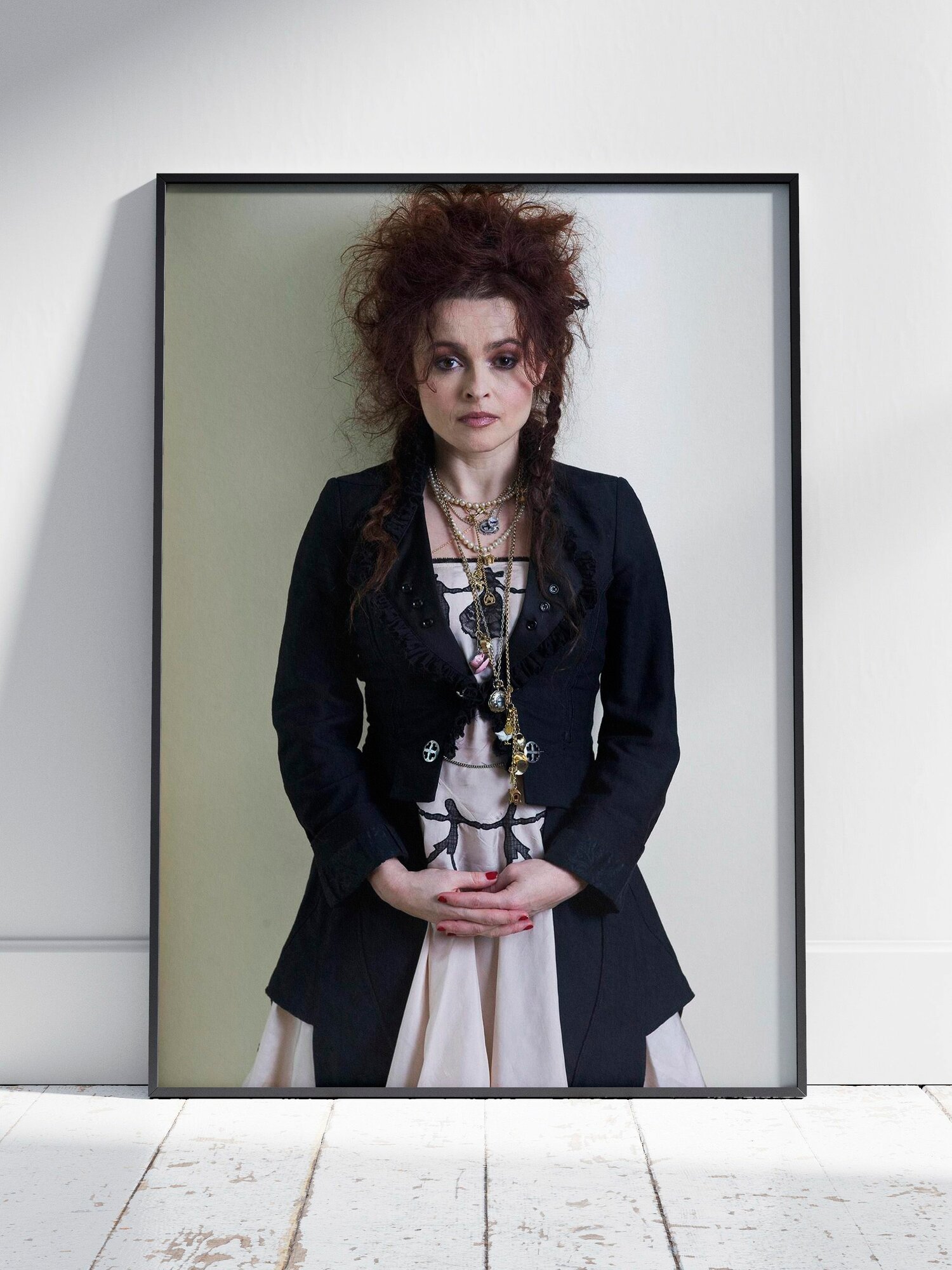 Плакат на стену для интерьера Хелена Бонем Картер (Helena Bonham Carter 18) - Постер по актеру фильма, кино, сериала формата A4 (21x30 см)