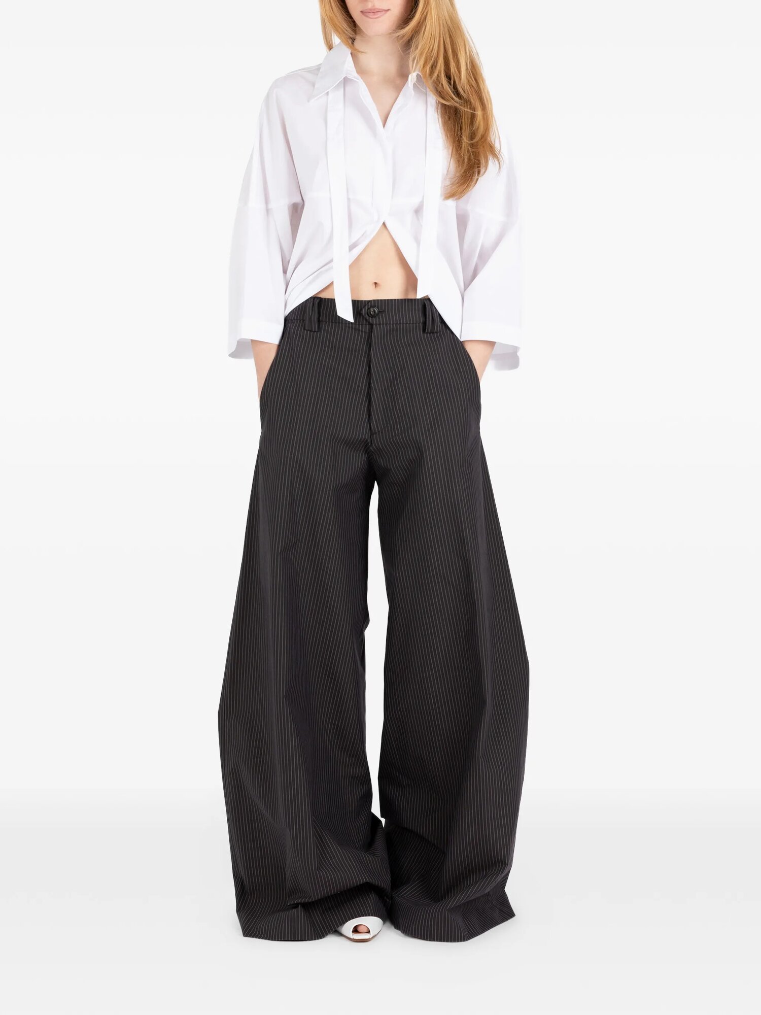 Брюки Societe Anonyme Wide-leg trousers, размер 42 — фото 1