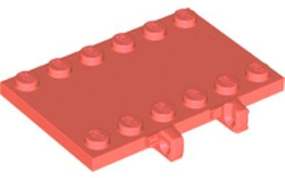 Деталь Lego 65133 Hinge Plate 4 x 6 Locking Dual 1 Finger on Side