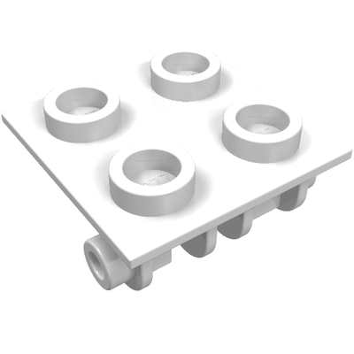 Деталь Lego 6134 Hinge Brick 2 x 2 Top Plate