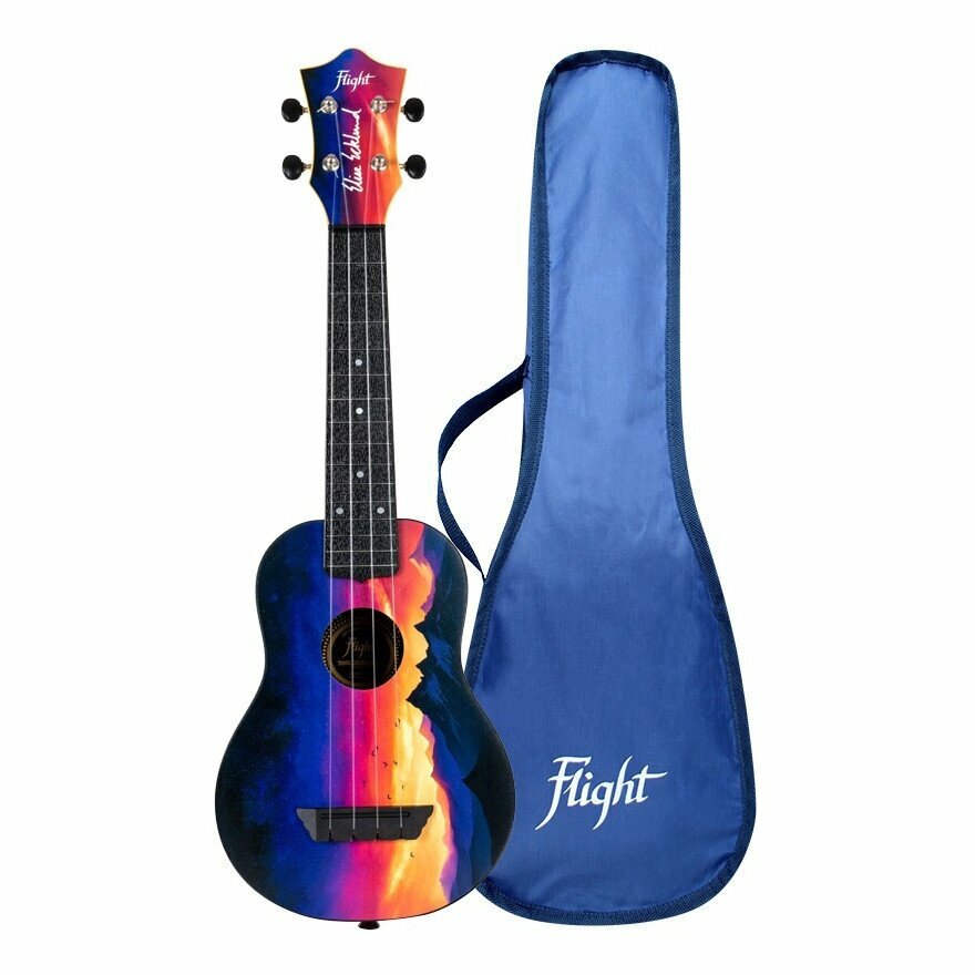 FLIGHT TUS EE SUNSET Elise Ecklund/Элиз Эклунд Укулеле сопрано