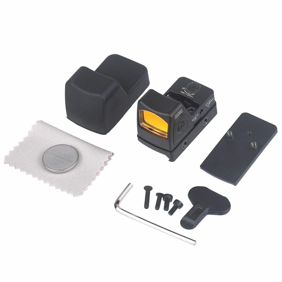 Нейлоновый коллиматор RMRCC для пистолетов с планкой 20 мм: G43X MOS, G19 MOS, M&P Shield