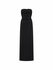 Платье Ruched strapless maxi dress