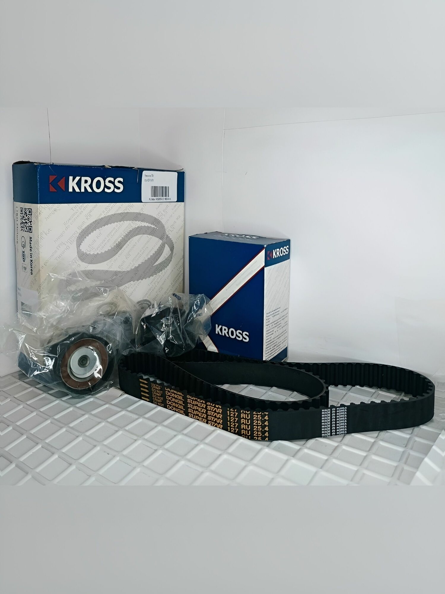 Ремкомплект ГРМ Kross KG55-01604-K 93744703 93740243 Chevrolet Daewoo