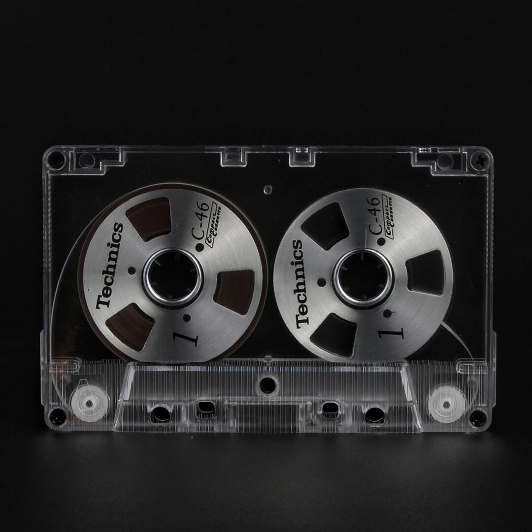 Пустая кассета Technics C-46 Silver