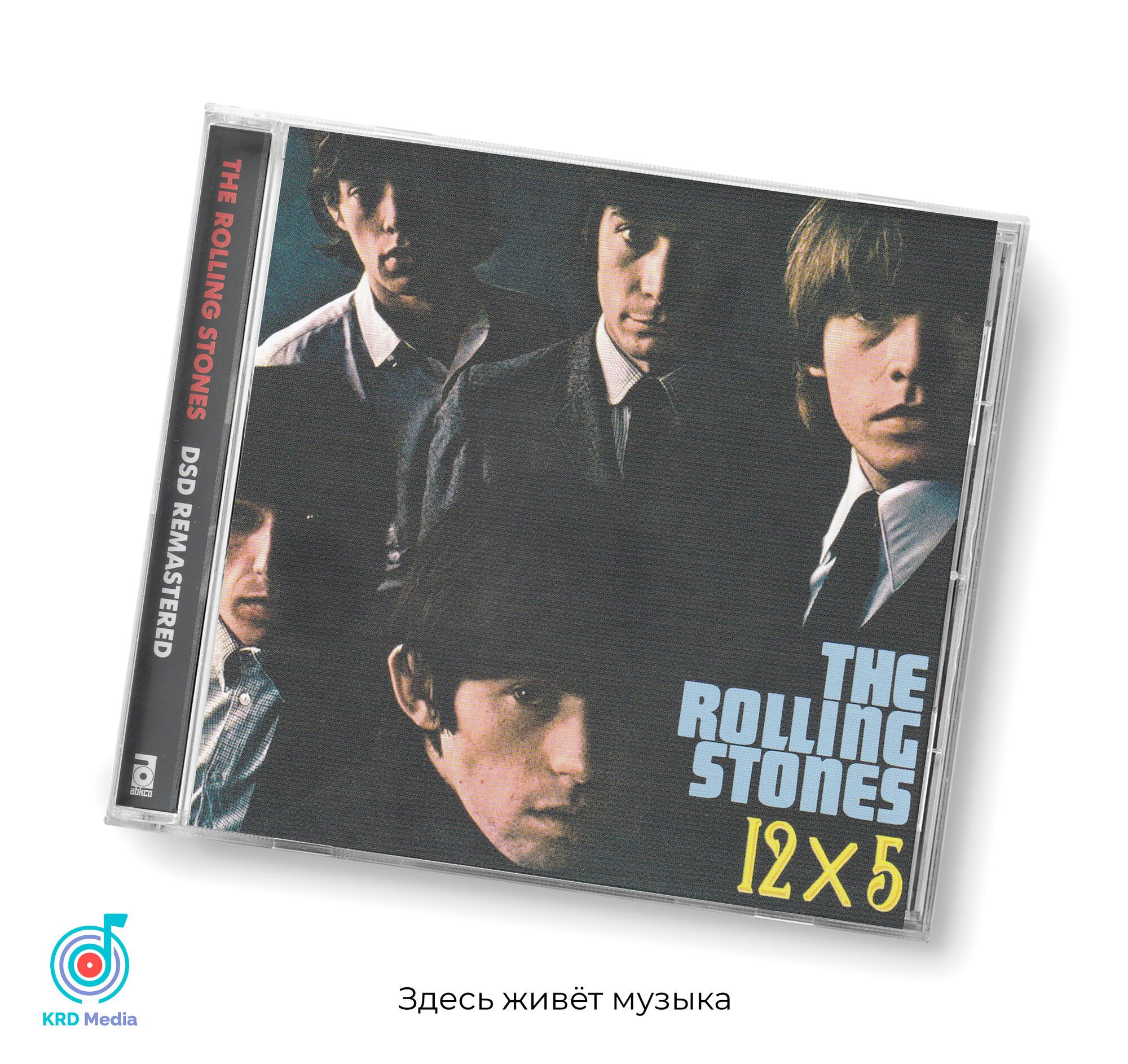 The Rolling Stones - 12x5, 2002, 8-page, CD-Аудио