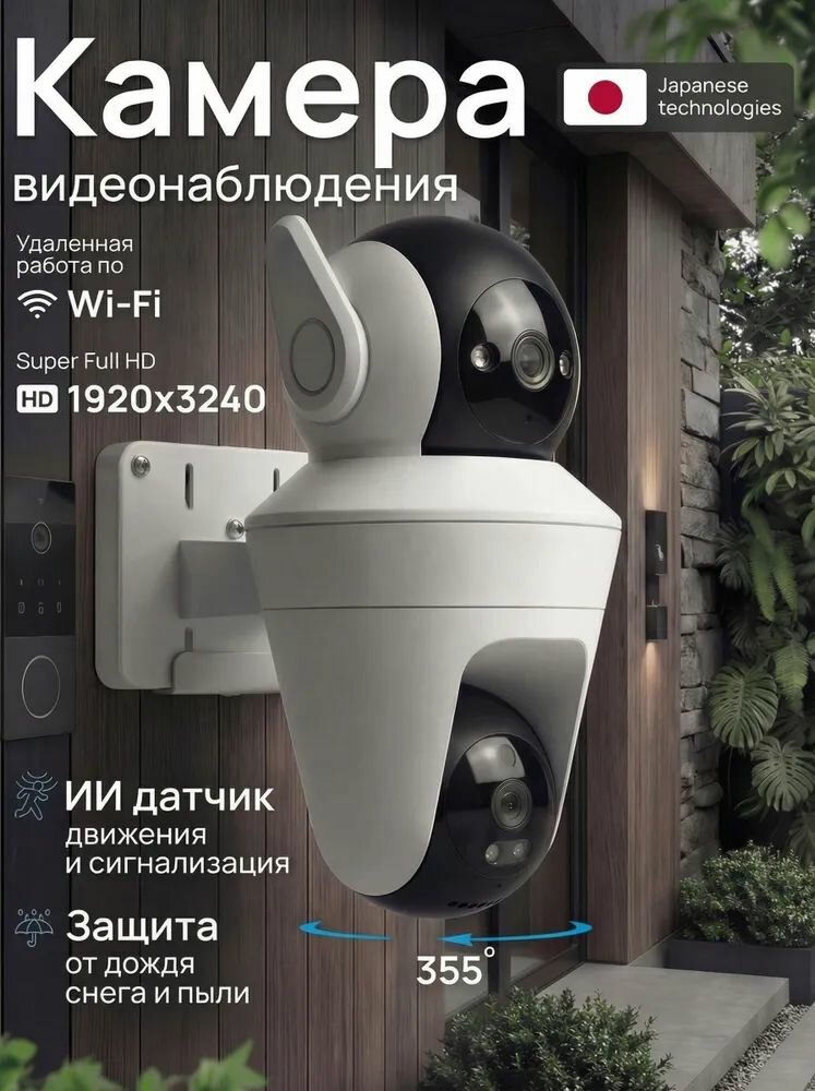 Камера видеонаблюдения wifi уличная.