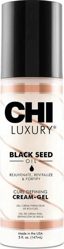 CHI - Luxury Black Seed Blow Dry Cream Крем-Гель для укладки с легкой фиксацией 147 мл