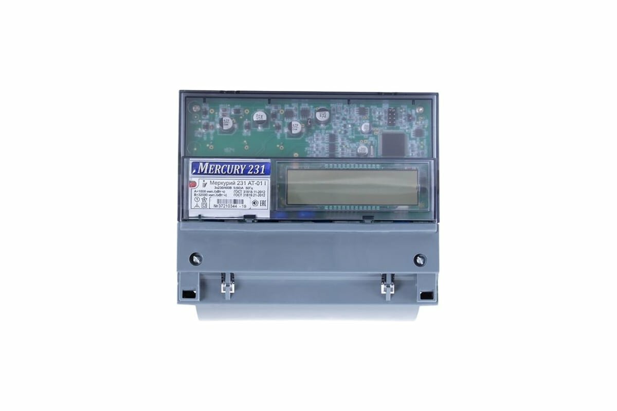 Счетчик Инкотекс Меркурий 231 AT-01I 3ф 5-60А 1 класс точности, 32431 87084