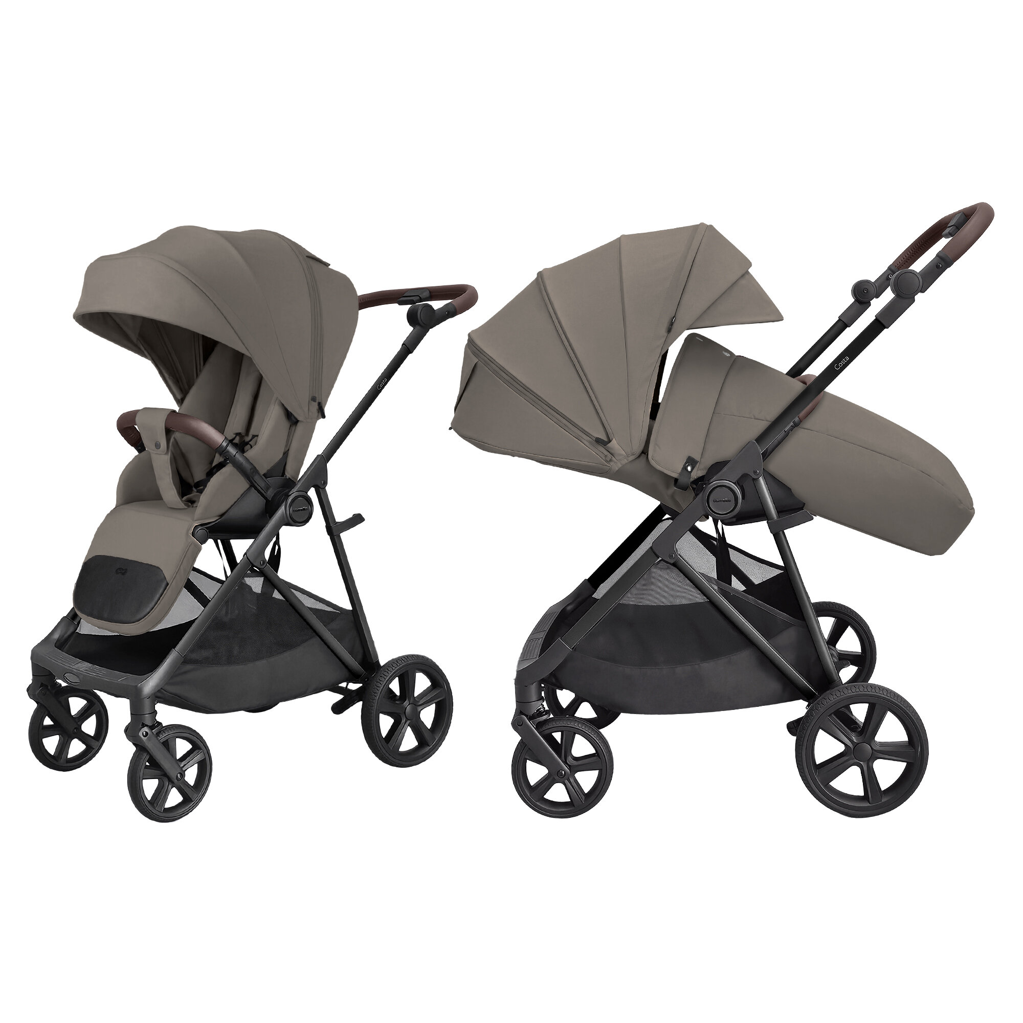 Прогулочная коляска Carrello Costa CRL- 5534 Feather Beige (Реверсивный блок)