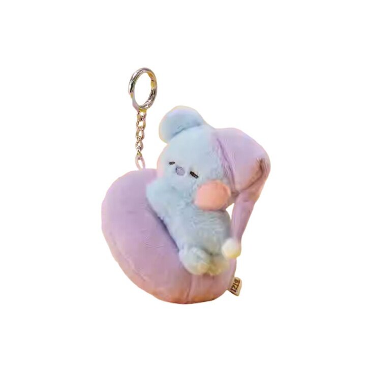 LINE FRIENDS BT21 Minini HONEY BEE Коллекция Relaxation Брелок Милый стиль Куклы Плюшевый Украшение H8,5cm