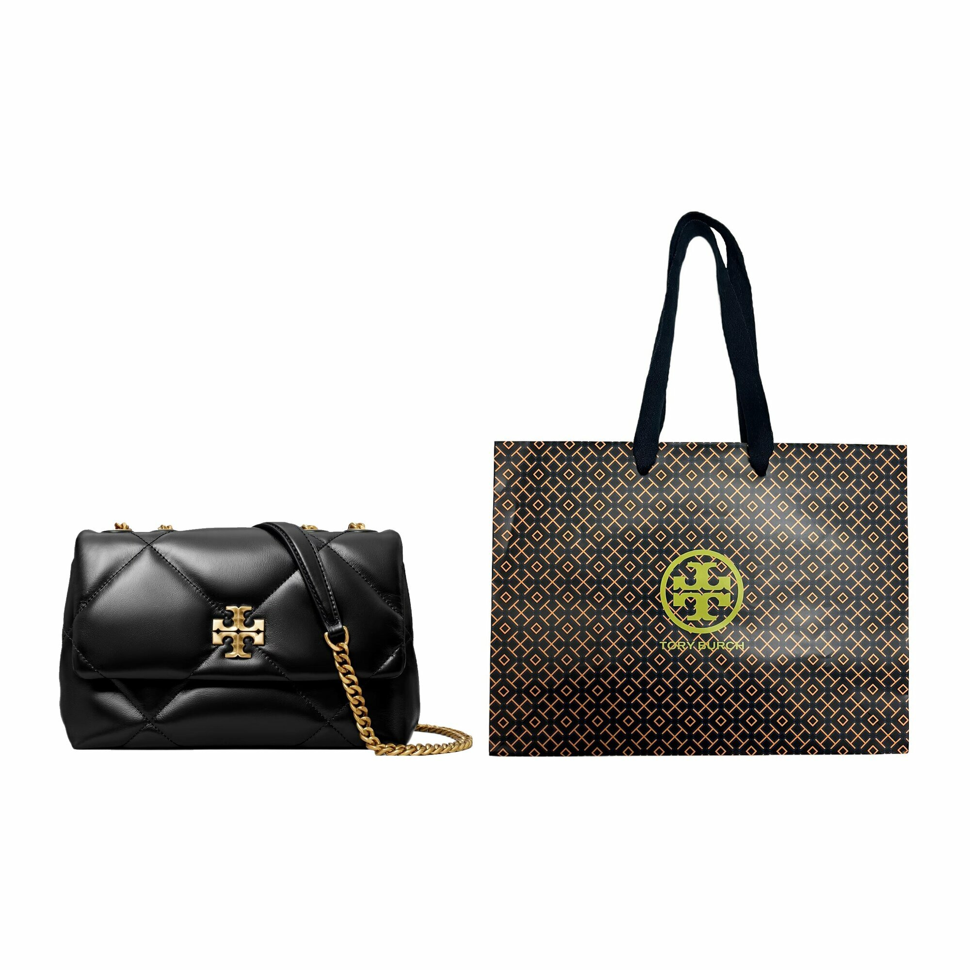 Сумка Tory Burch Kira, черный — фото 1