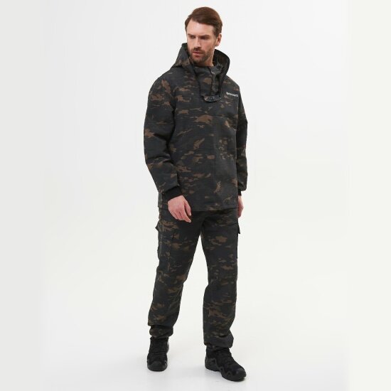 Костюм летний Huntsman Антигнус-Эконом ткань Смесовая Рип-Стоп цвет Мультикам City р.48-50/182-188