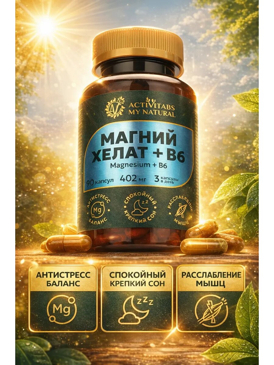 Хелат Бисглицинат магния