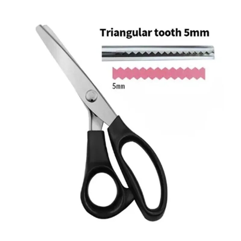 Ножницы портновские зигзаг Triangular Tooth 5mm