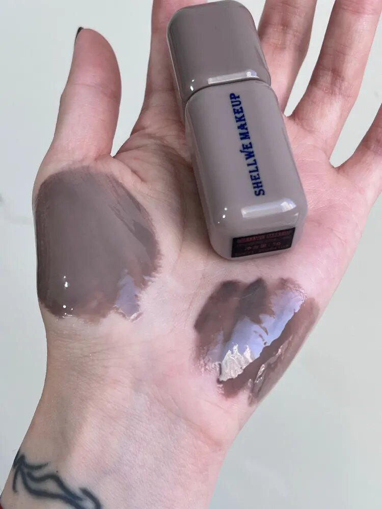 Shellwe Makeup x Ghoul Lacrimosa Серая глазурь для губ бальзам для губ 5g
