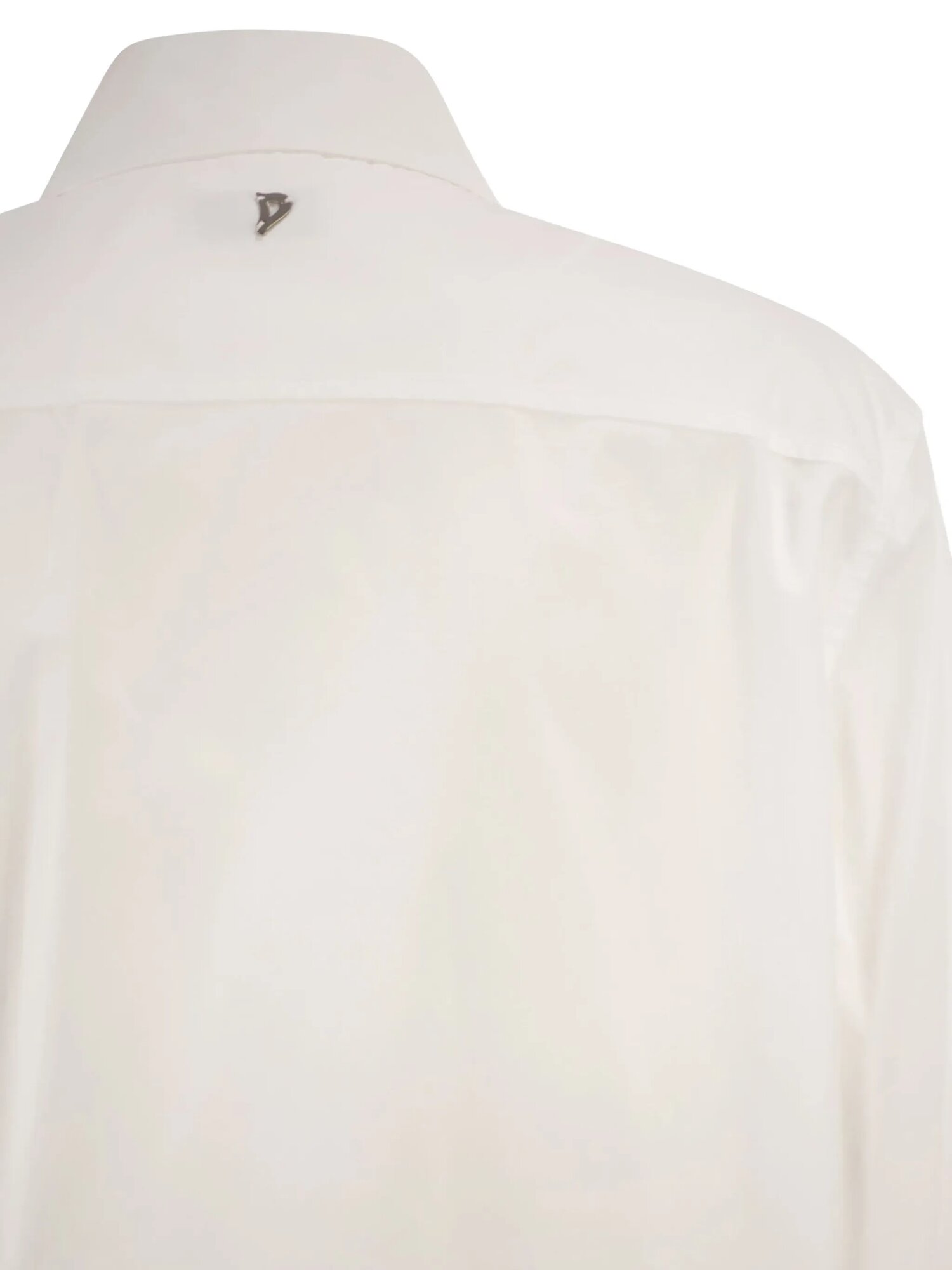 Рубашка Dondup Pleated bib-front shirt, размер 44, white — фото 1