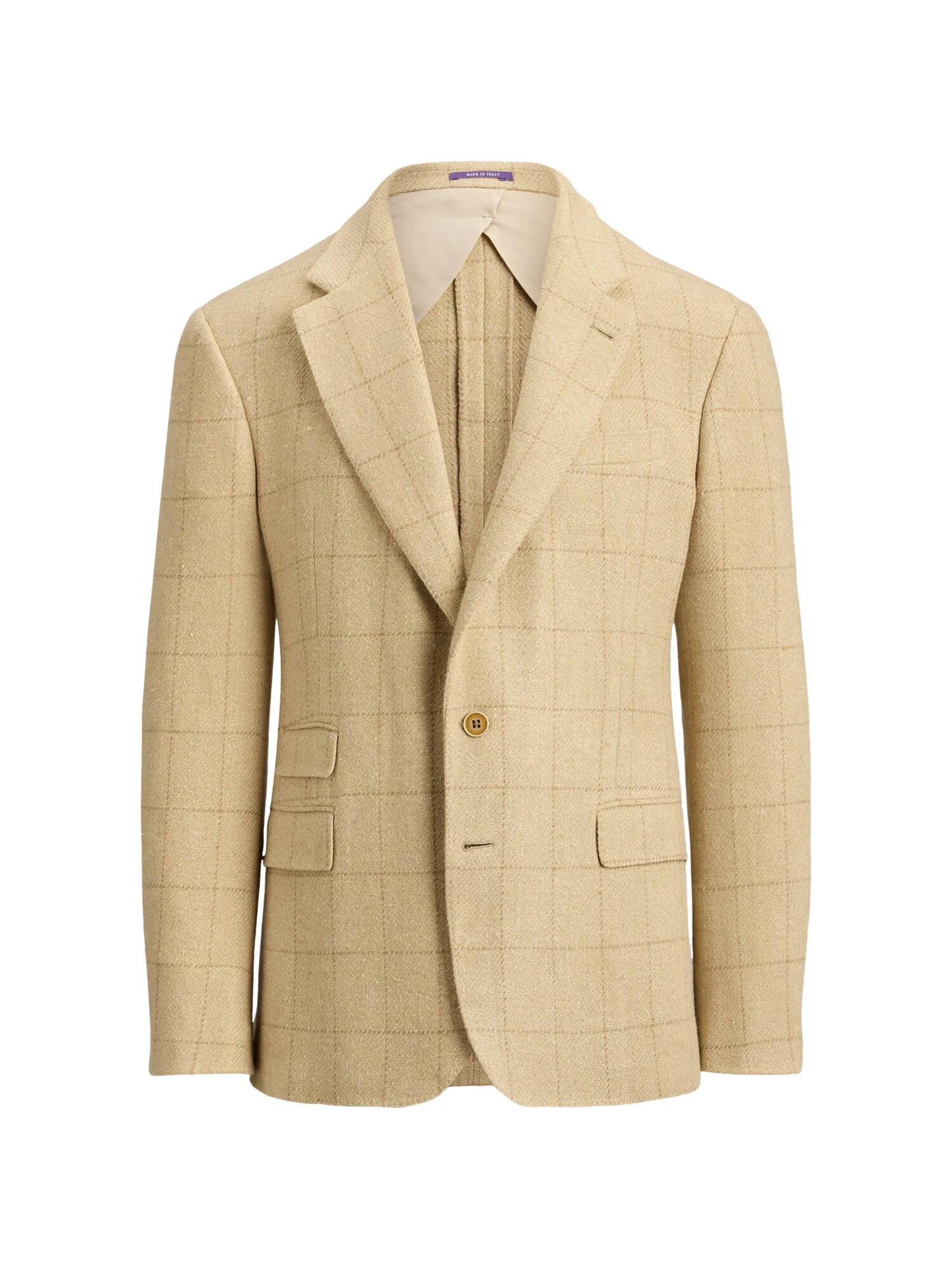 Пиджак Check-pattern single-breasted blazer
