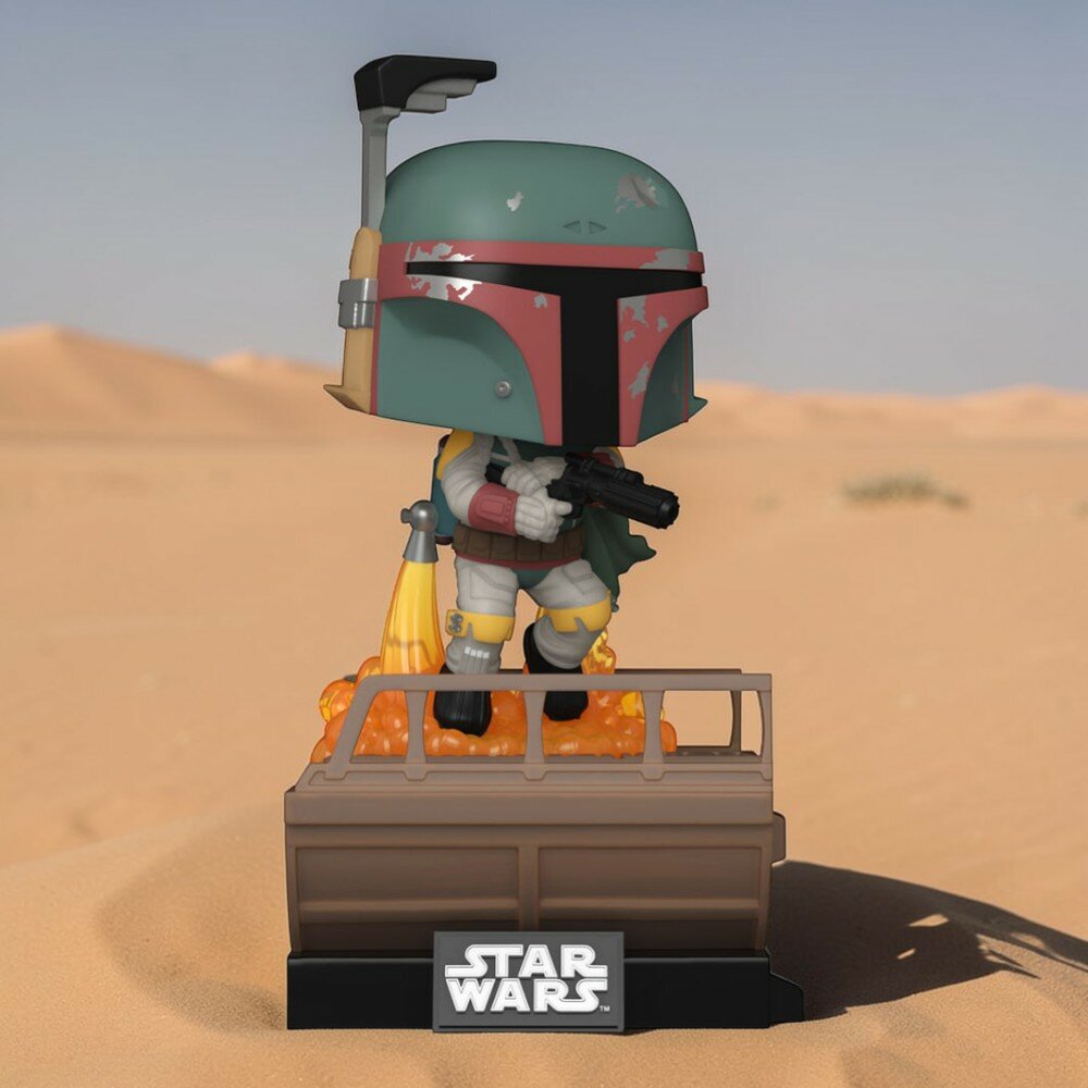 Фигурка Боба Фетт в сцене из "Возвращение джедая" от Funko POP! 623 (Фигурка Фанко Поп)