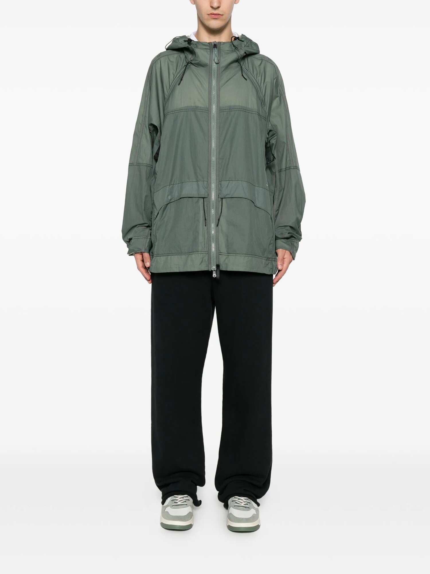 Куртка Oakley Hooded zip-up jacket, размер M, green — фото 1