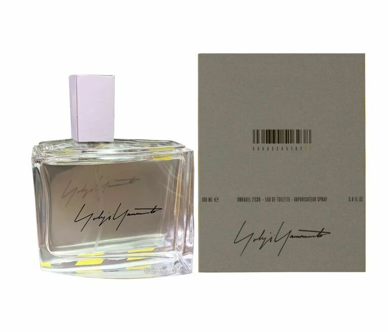 Yohji yamamoto unravel homme 21/38 мужская туалетная вода 100ml