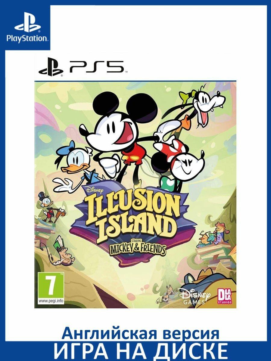 Игра Disney Illusion Island Starring Mickey and Friends PS5 Диск на PlayStation 5 Английская версия