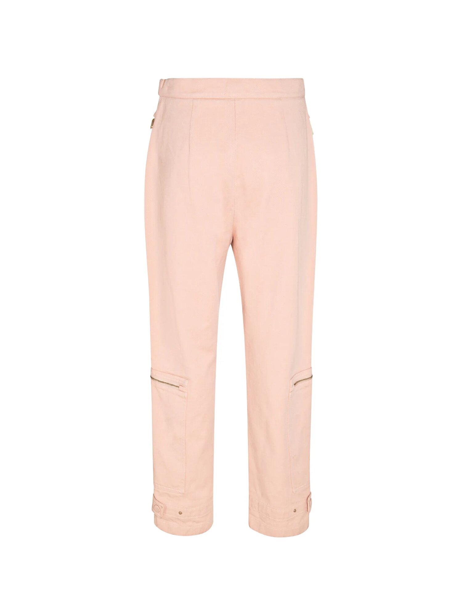 Брюки FENDI Zip-pocket cargo pants, размер 40, pink — фото 1