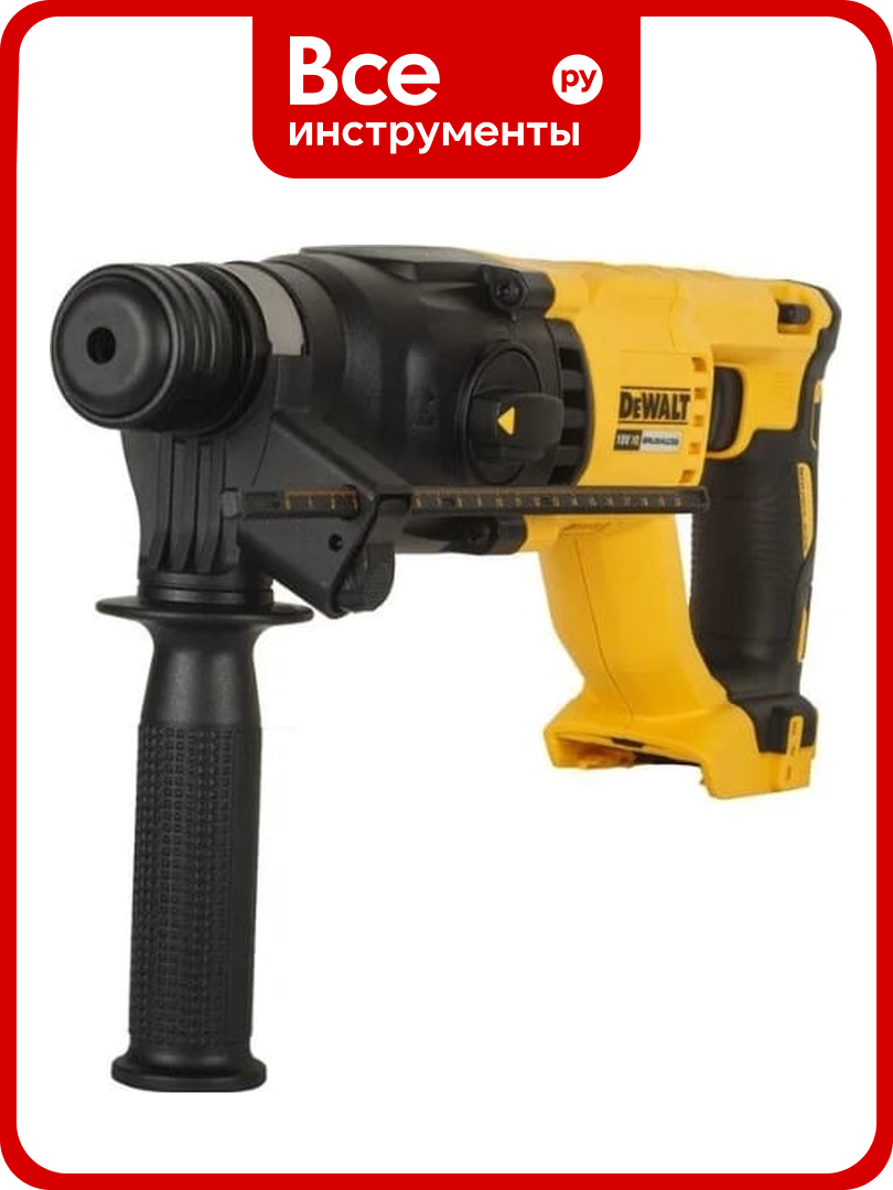 Перфоратор Dewalt DCH133NT-XJ с ударом, 3 режима, 2.6 Дж, 26 мм для бетона, 0-1500 об/мин, тип хвостовика