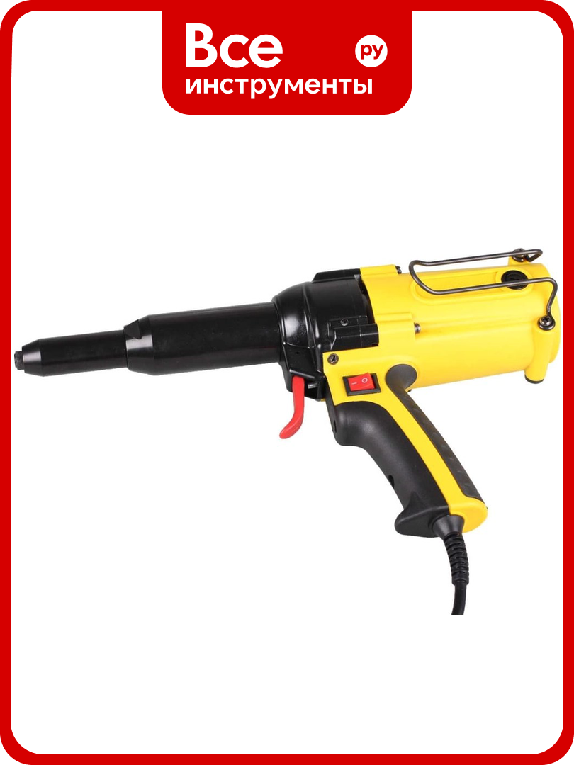 Электрический заклепочник ABSOLUT SKytools SK1006, 5.0 мм, электропривод для вытяжных алюминиевых заклепок