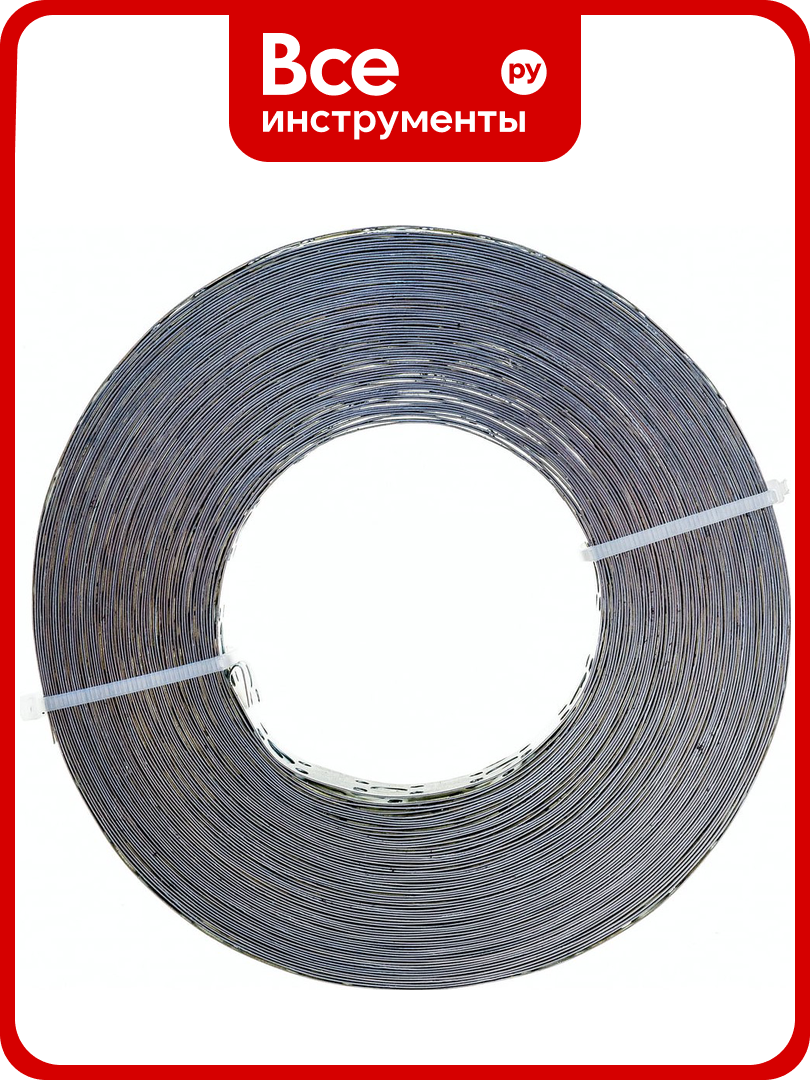 Лента РК груп прямая, 20x0,5 25м РК000002086, пластик, для прочной фиксации отдельных элементов