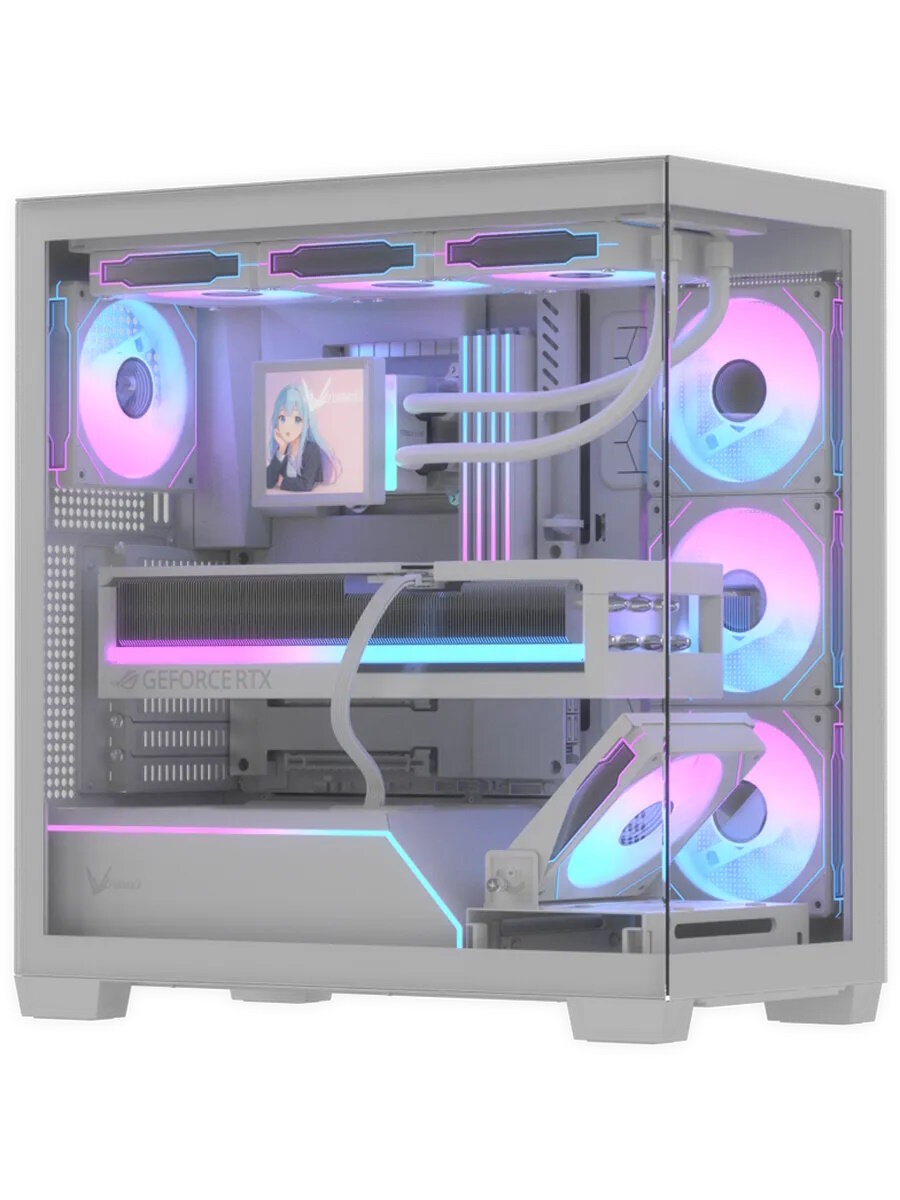 Корпус ATX Formula Crystal Z8G White
