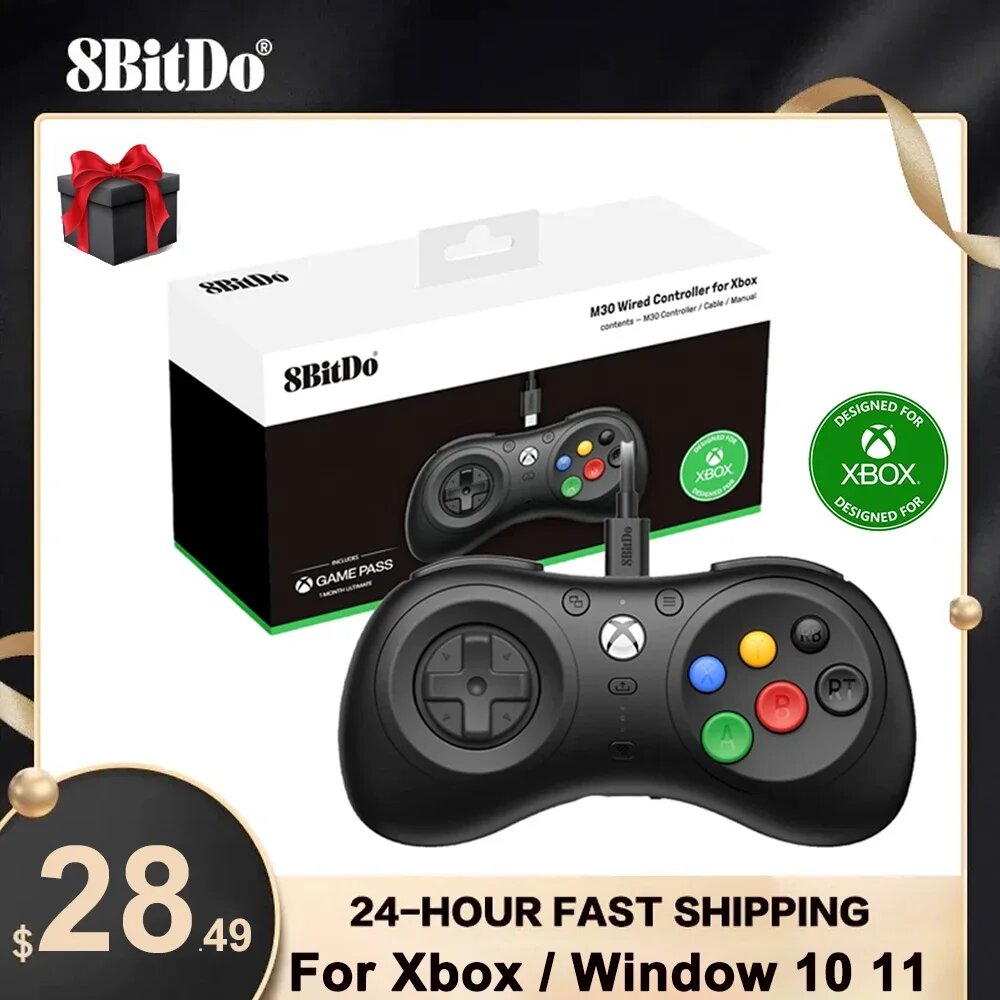 8BitDo M30 геймпад проводной контроллер для Xbox — фото 1