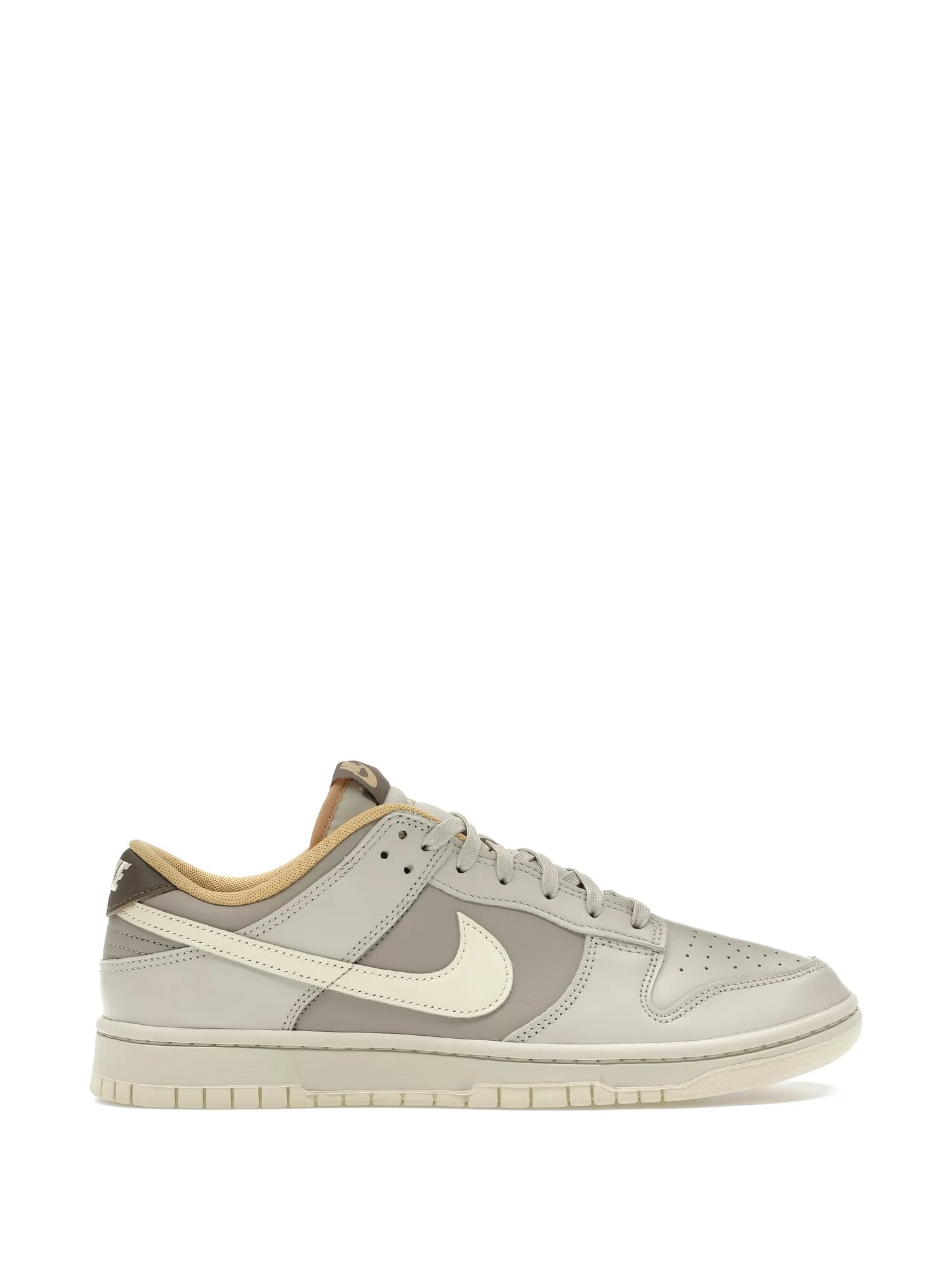 Кроссовки NIKE Dunk Low Retro sneakers, размер 9.5 US, grey