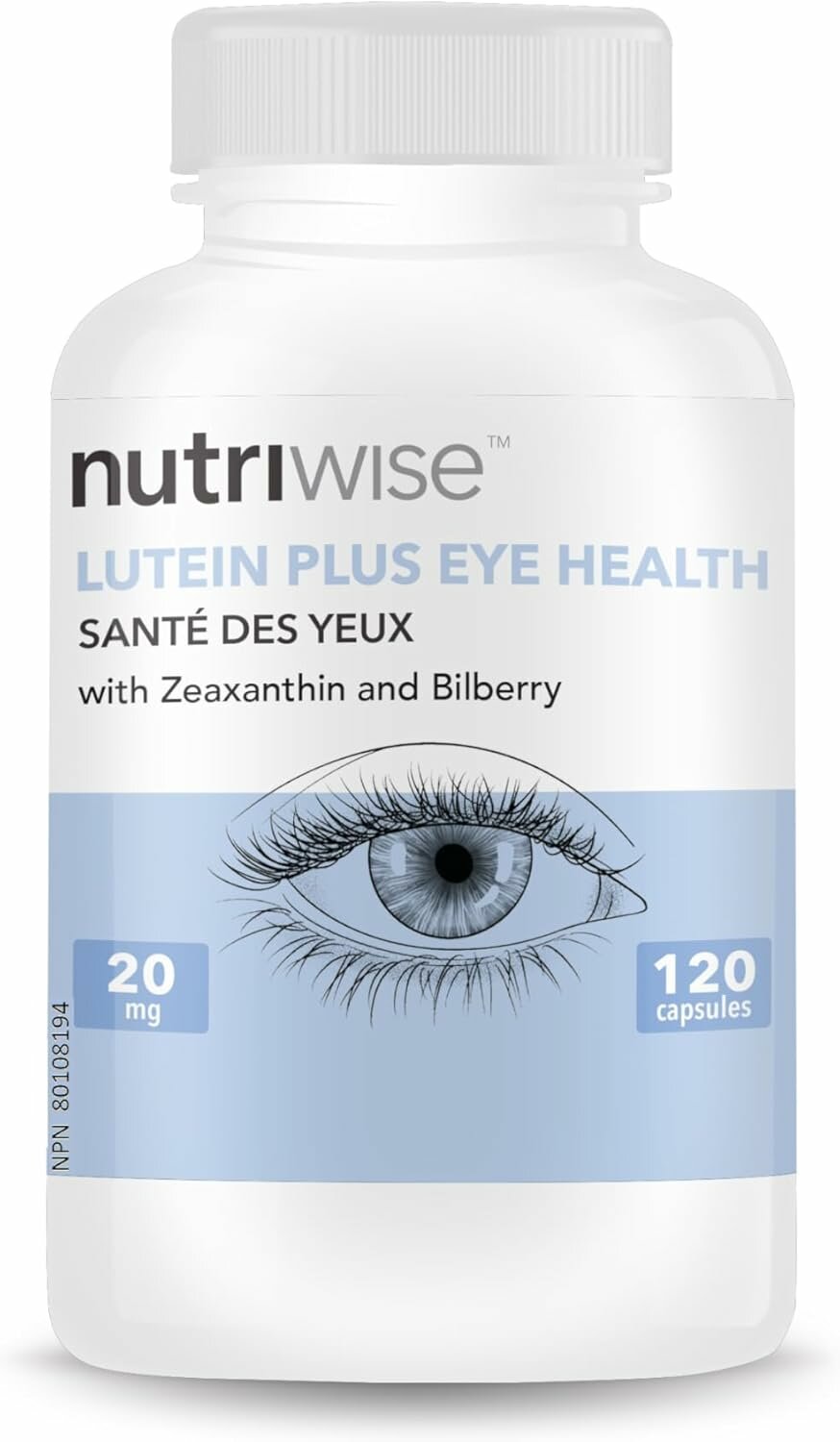 NutriWise лютеин плюс антиоксидант для здоровья глаз (черника зеаксантин лютеин)