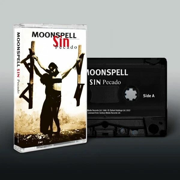 Moonspell. Sin / Pecado (MC Black/Reissue/Аудиокассета)