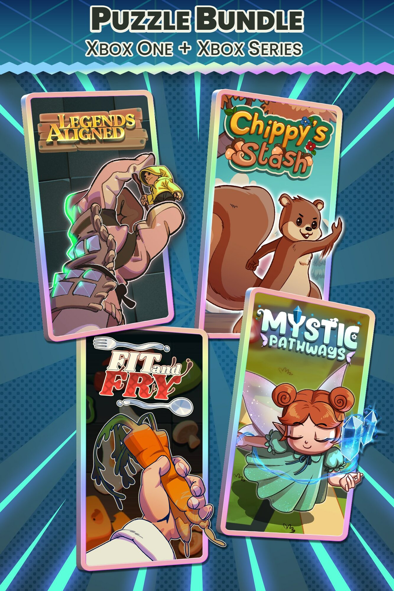 Puzzle Bundle 15 (Xbox) — ключ активации Xbox · Xbox One, Xbox Series X|S · цифровой ключ · любой регион