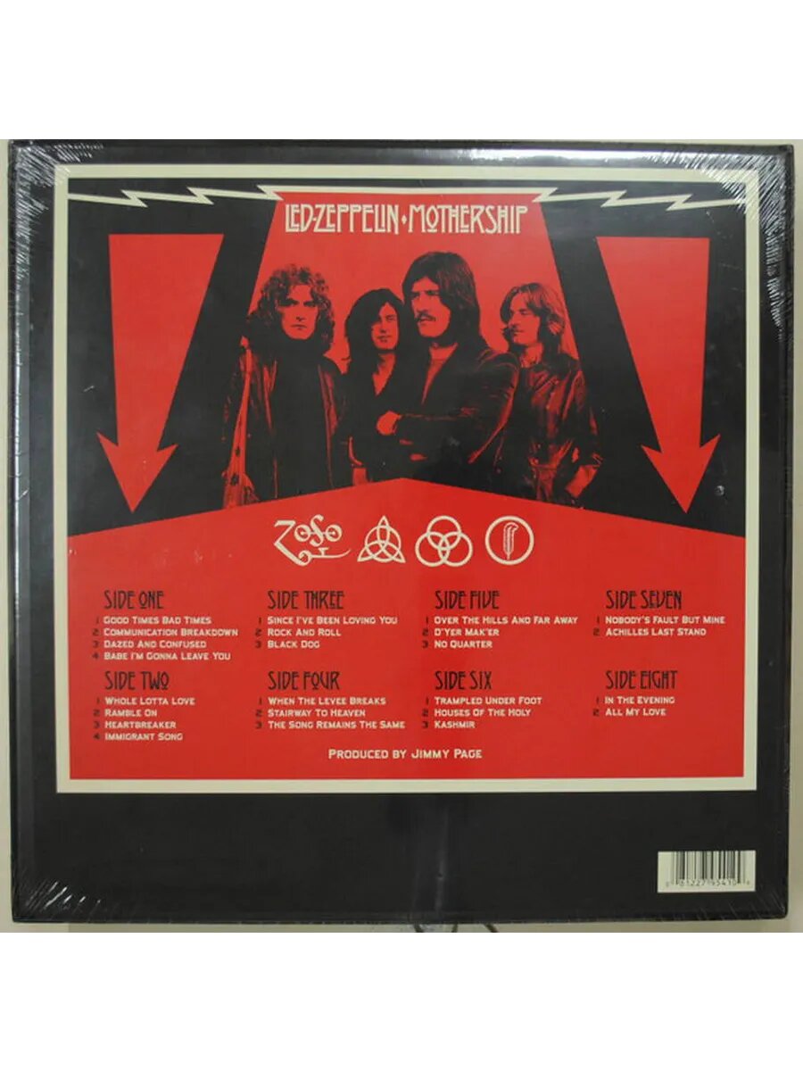 Led Zeppelin - Mothership (4LP box) — фото 1