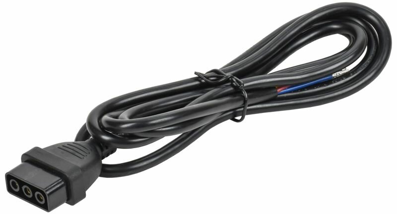 Кабель питания 1.5м для PRO светильника LED линейного черн. IEK LTP-DCKD-KP-D15-K02