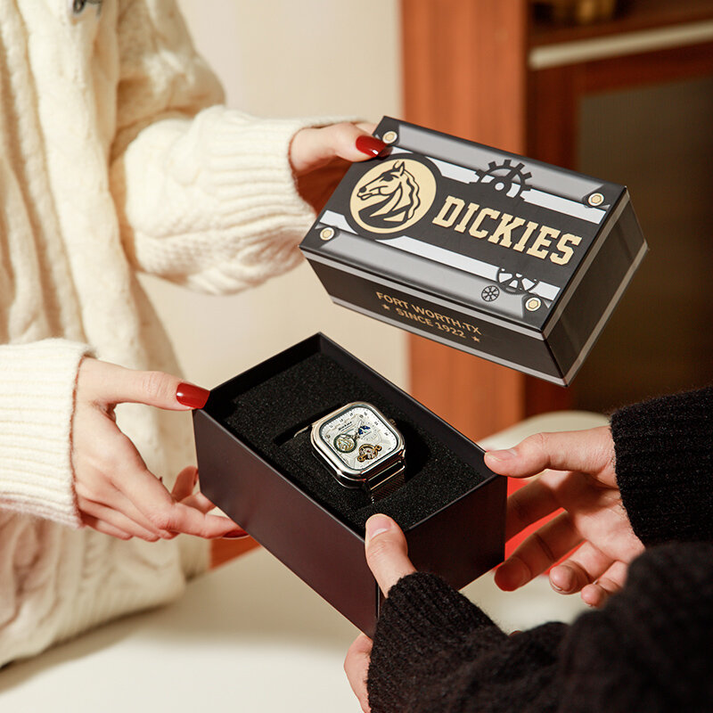 Наручные часы Dickies, серебряный — фото 1