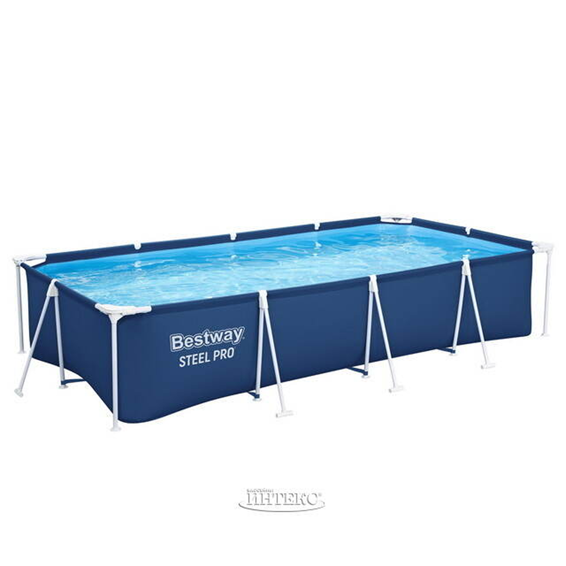 Bestway 56405 (400х211х81) Каркасный бассейн Steel Pro, прямоугольный