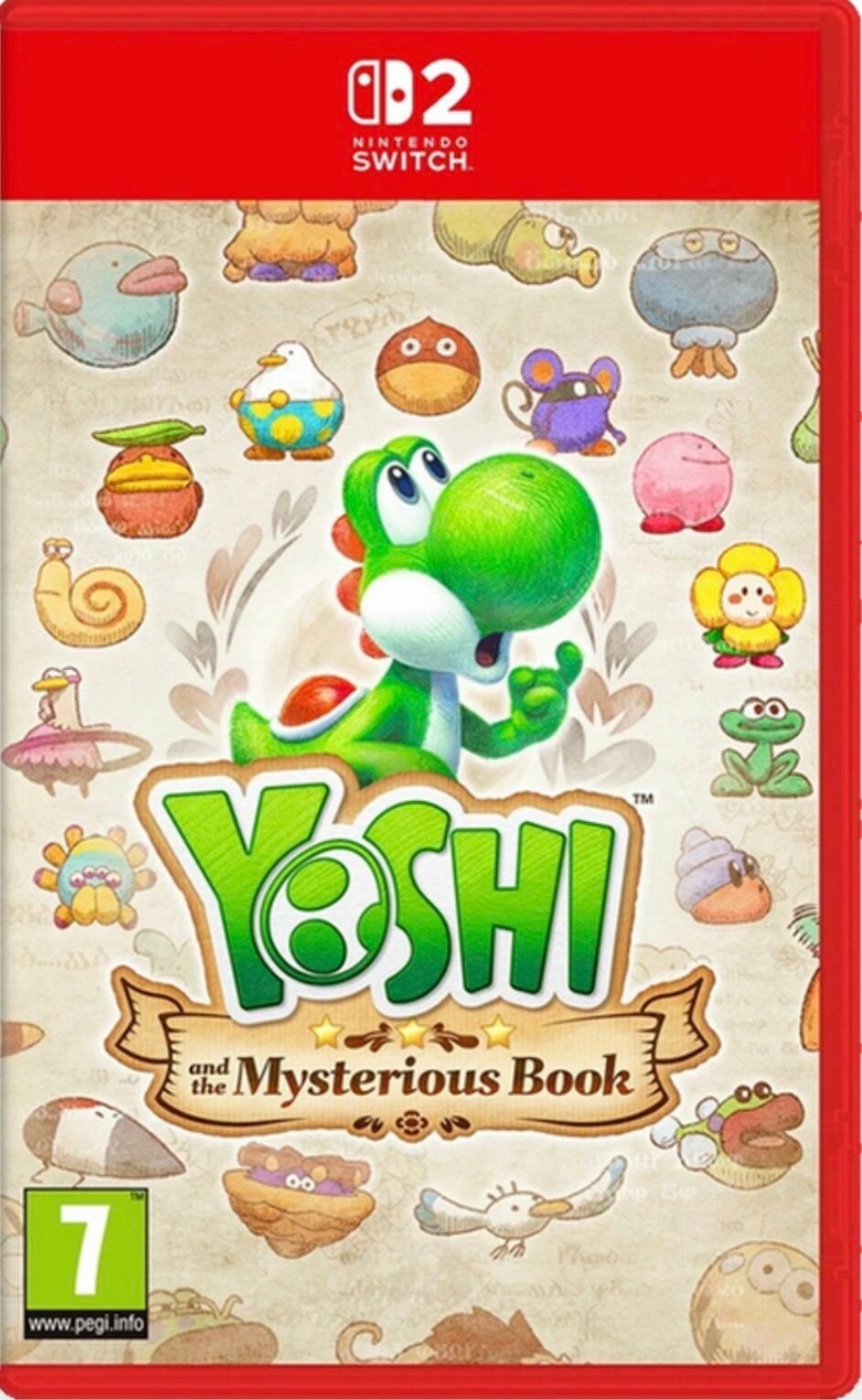 Игра Yoshi and the Mysterious Book (Nintendo Switch 2, Английская версия)