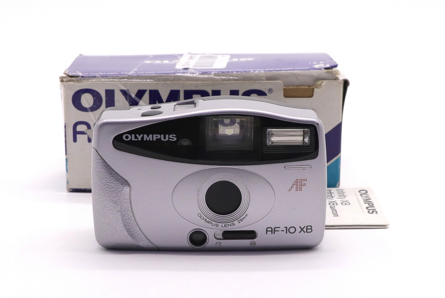 Плёночный фотоаппарат Olympus AF-10 XB в упаковке
