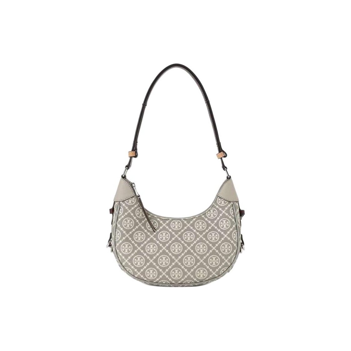 Сумка Tory Burch T Monogram, серый — фото 1