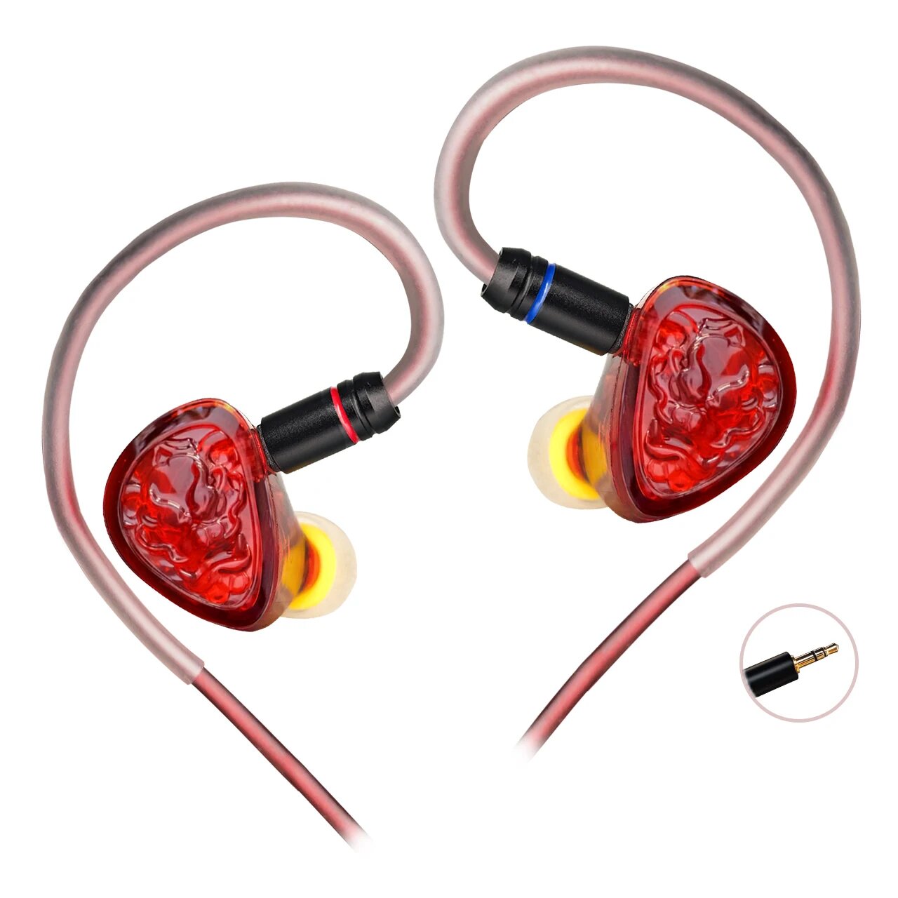 Наушники TANGZU WANER 2 Red Lion 3.5MM