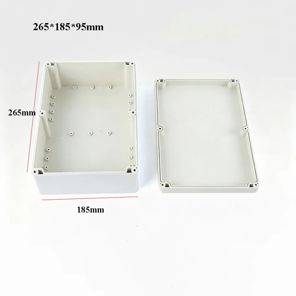 Корпус для электроники ABS 265x185x95mm, Цвет: 265-185-95mm