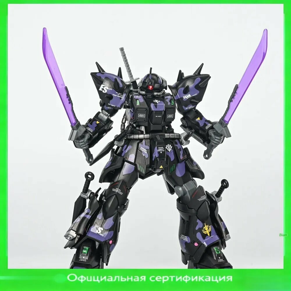 Сборная игрушечная модель HG 1:144 Efreet Gundam, подарок для мальчика, бесплатная подставка, аксессуары для экшн фигурок