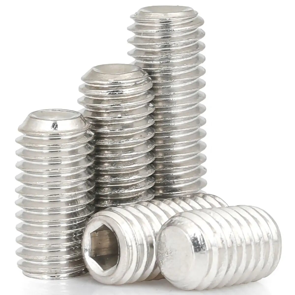 Болты шестигранные из нержавеющей стали M6x16mm (16шт)