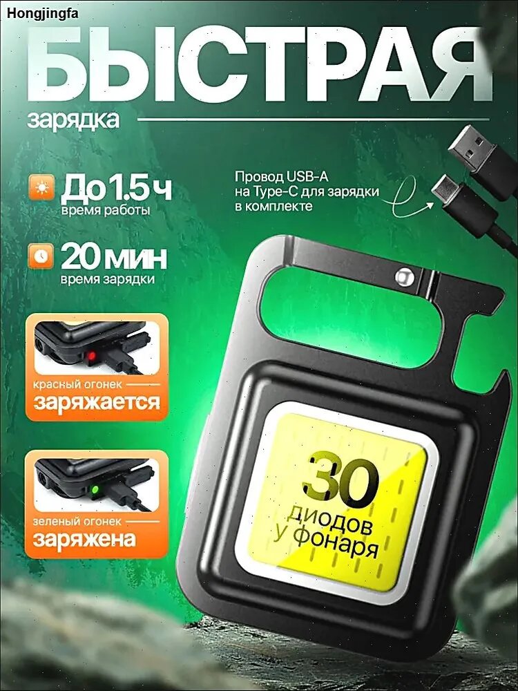 Фонарь-брелок — фото 1