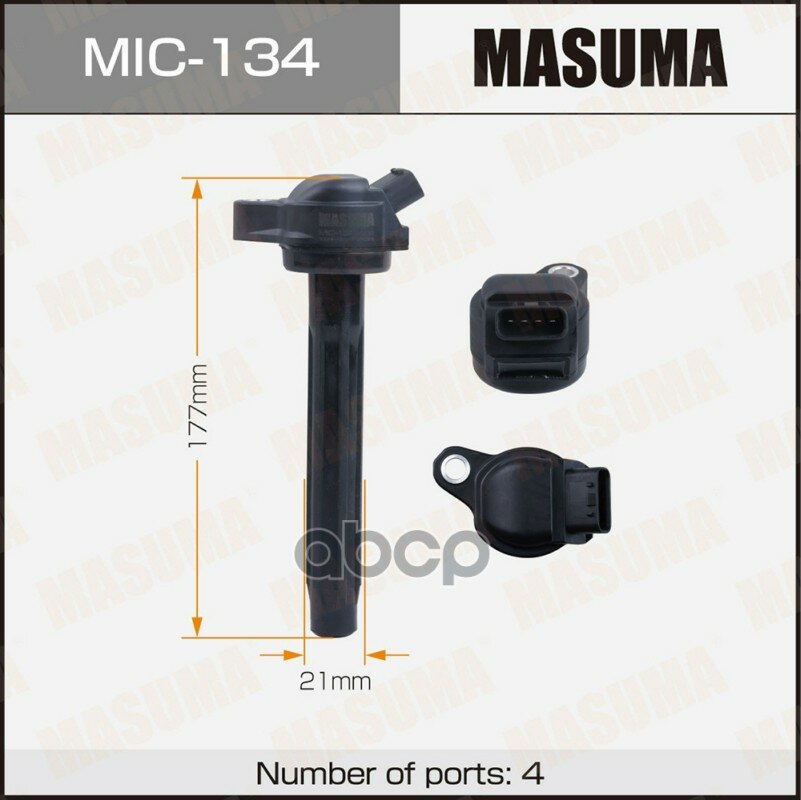 Катушка зажигания RX350, HIGHLANDER / 2GRFKS Masuma арт. MIC-134