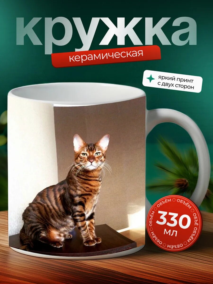 Кружка Лакшмиевый тигр кот 9,